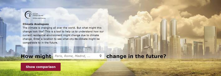 Climate Analogues - finding tomorrow's climate today | Meteotest
